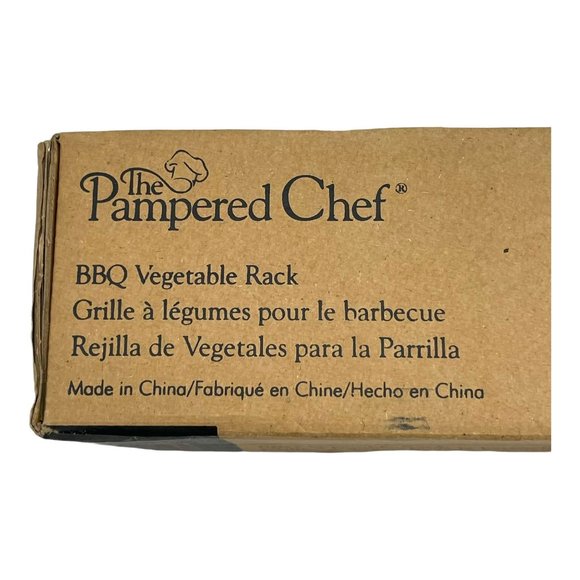 Pampered Chef | Kitchen | Pampered Chef 272 Bbq Vegetable Veggie Rack ...